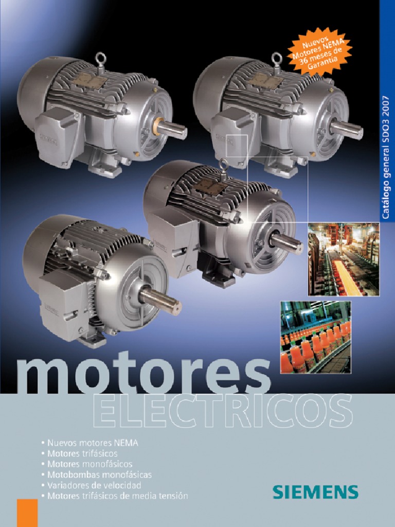 Motores NNM - Siemens PDF | PDF | Tecnología