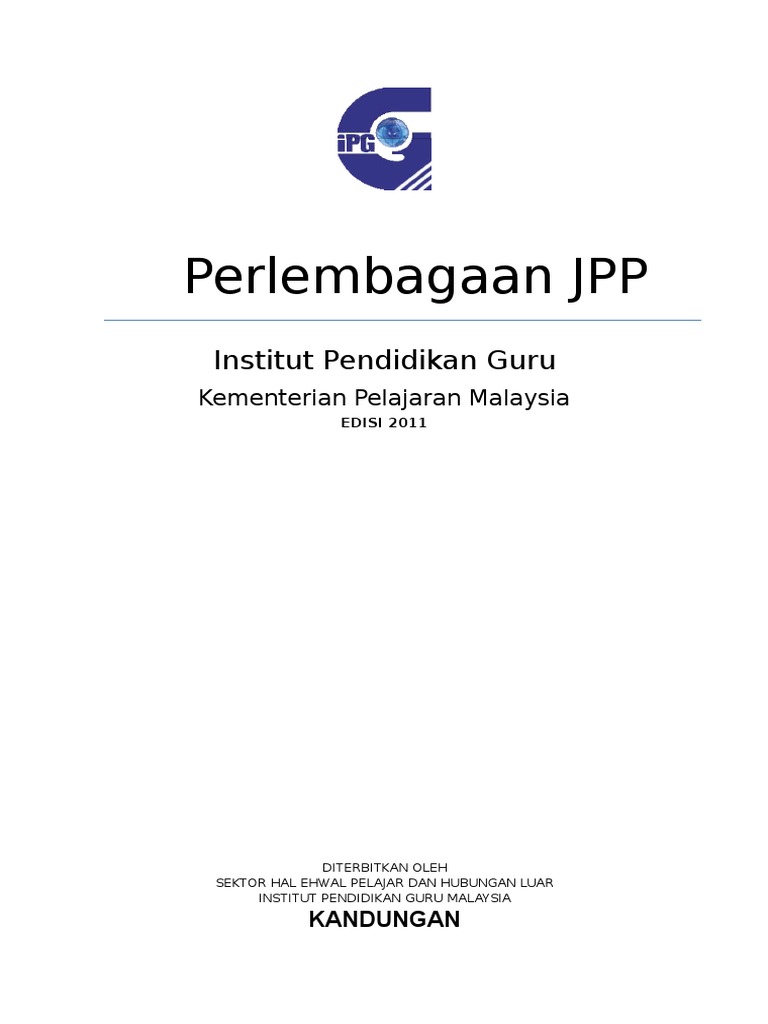 Panduan Perlembagan JPP | PDF