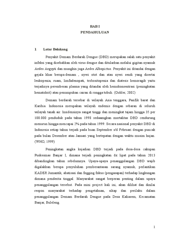 Mini Project DBD Patrick | PDF