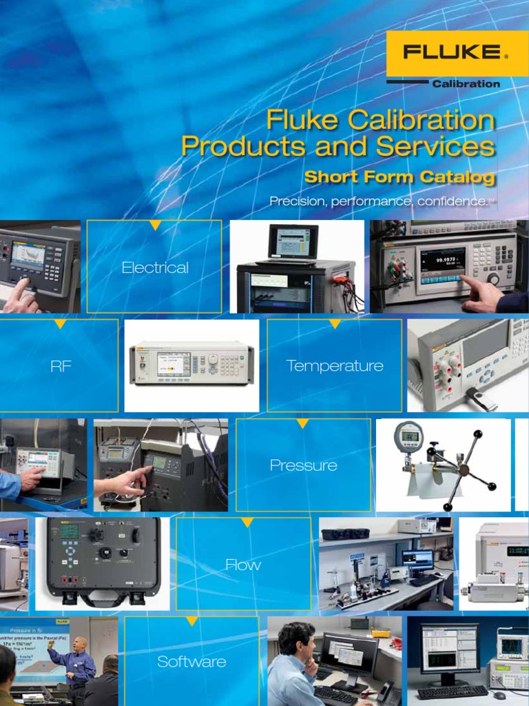 Fluke Calibration Products and Services Catalog | PDF | Thermometer ...