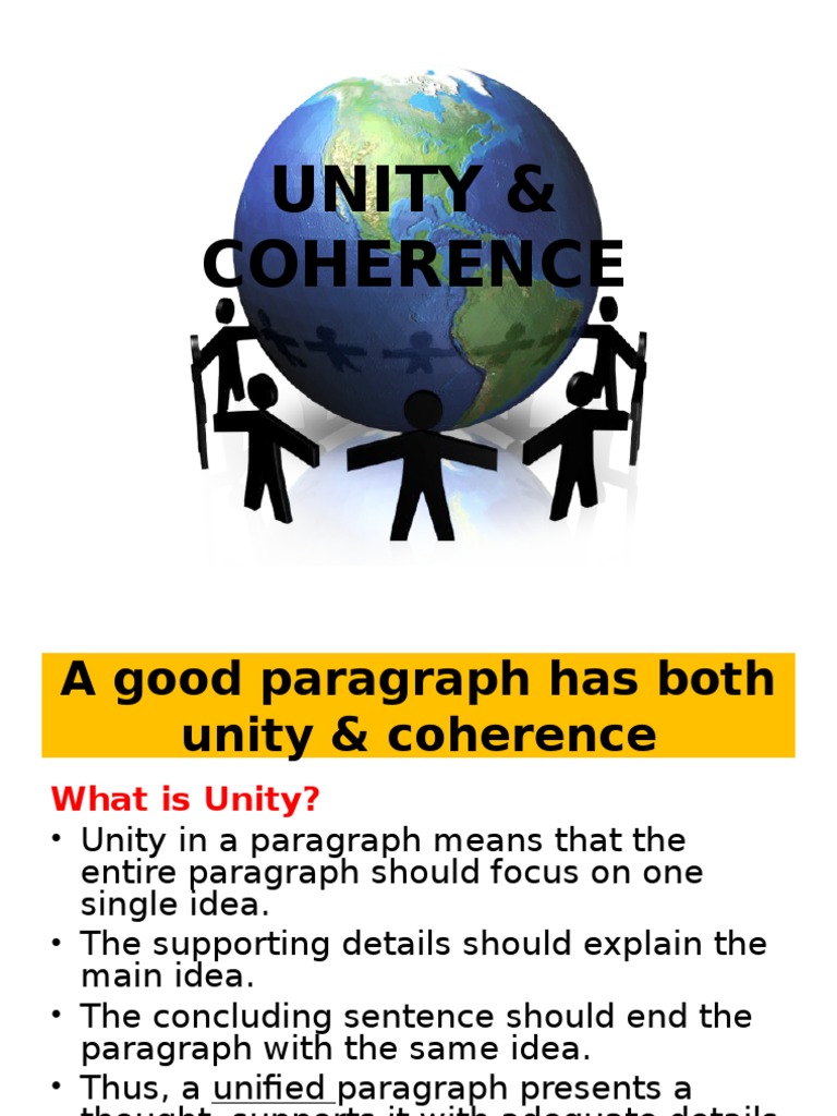Crafting Coherent and Cohesive Paragraphs: A Guide to Developing Paragraphs with Unity, Order ...