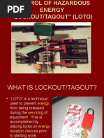LOTO Training PPT Files | PDF | Mechanical Engineering | Physical Sciences