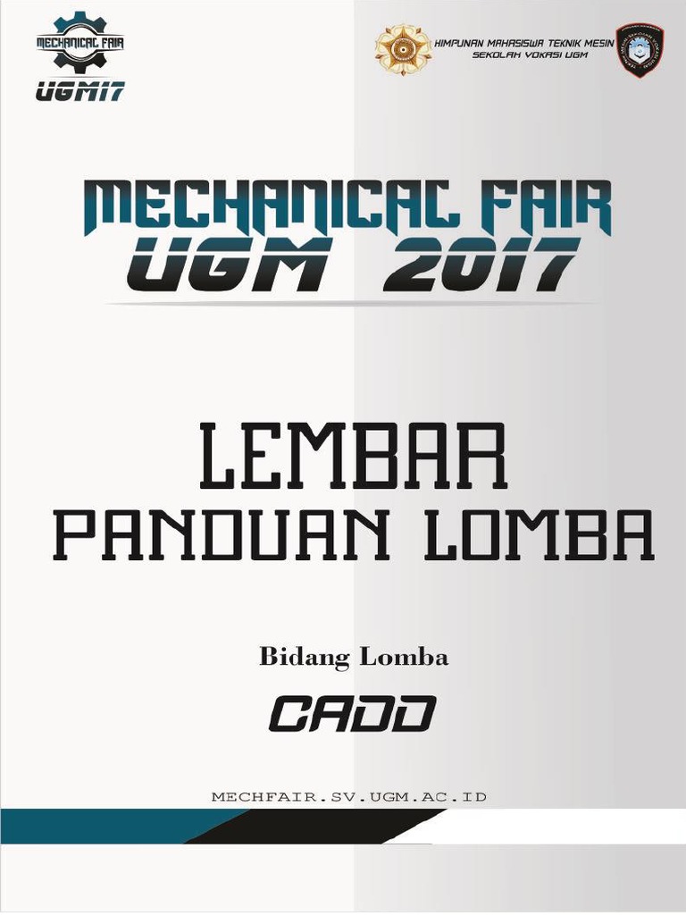 Lomba Menggambar Teknik Mesin CADD | PDF | Teknologi & Rekayasa