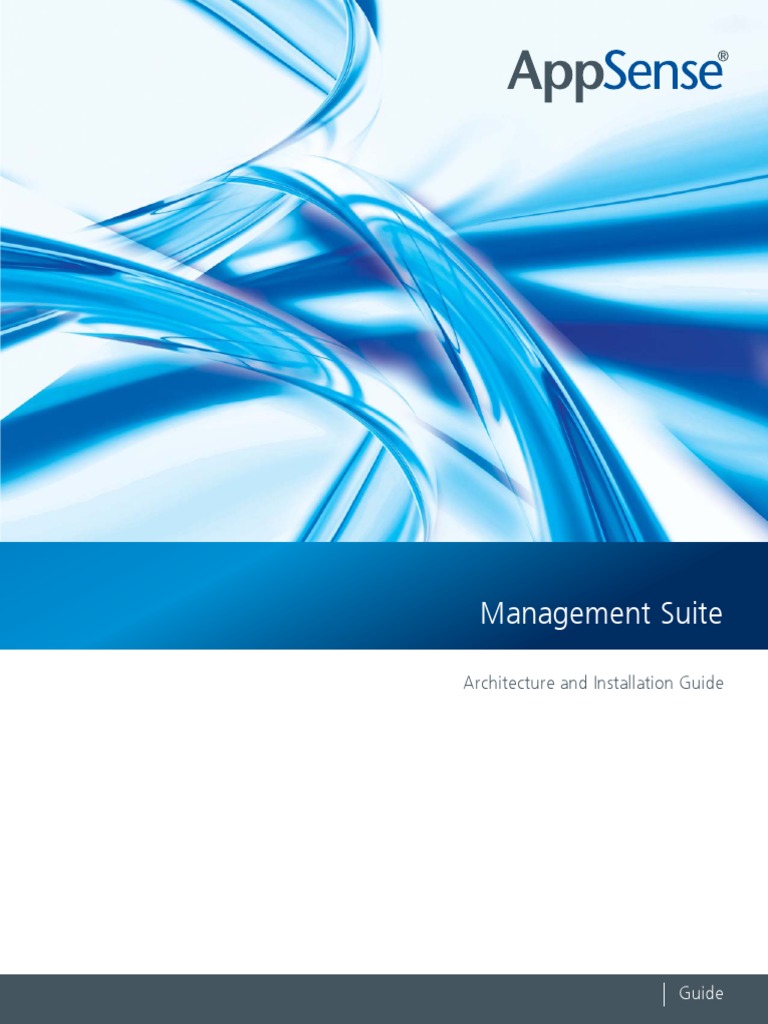Appsense Management Suite Architecture and Installation Guide PDF | PDF ...