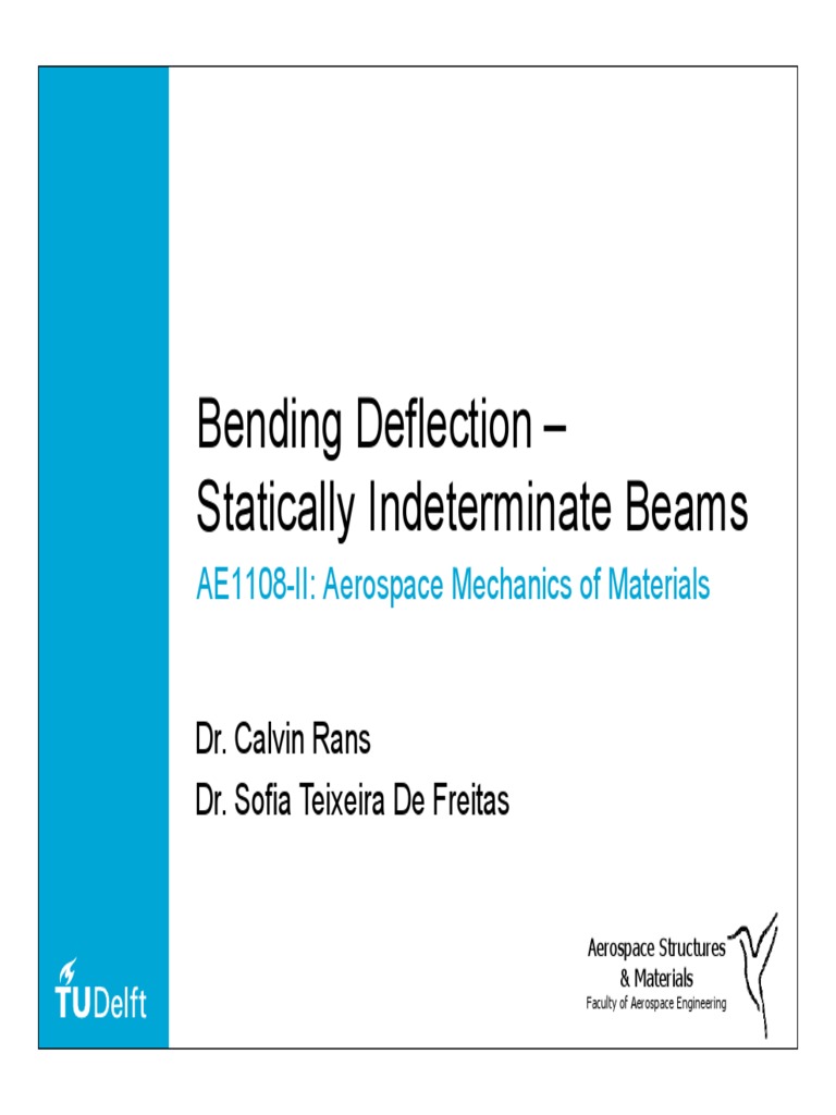 Statically Indeterminate Beams | PDF