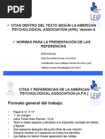 Qué Significa Las Siglas APA | PDF | Plagio | Escritura