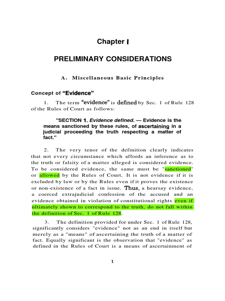 Riano Evidence PDF | PDF