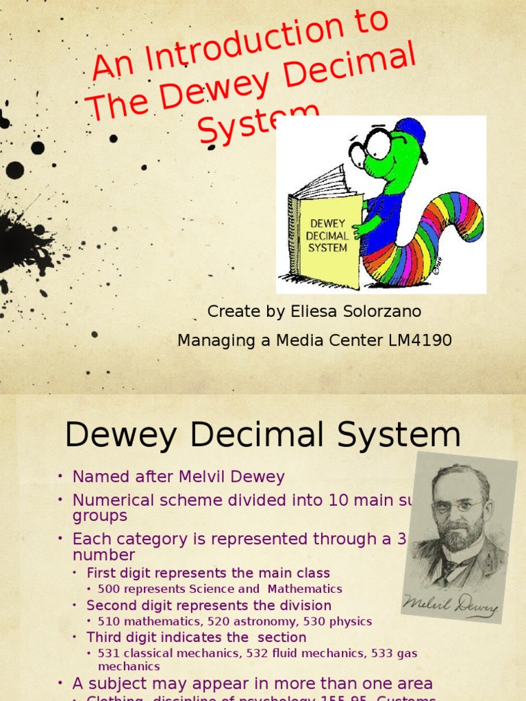 An Intro To Dewey Decimal | PDF | Social Science | Science