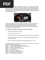 Panduan Kode MIL Motor Honda | PDF