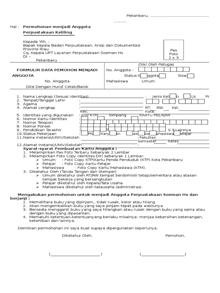 Formulir Puswil | PDF | Kajian Bahasa Asing