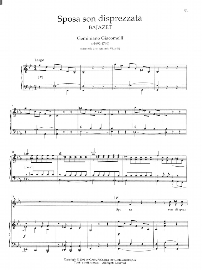 Sposa Son Disprezzata | PDF