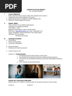 Grade 9 Literary Devices Lesson | PDF | Metaphor | Rhetorical Techniques