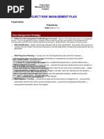 Risk Management Manual | PDF | Risk | Risk Management