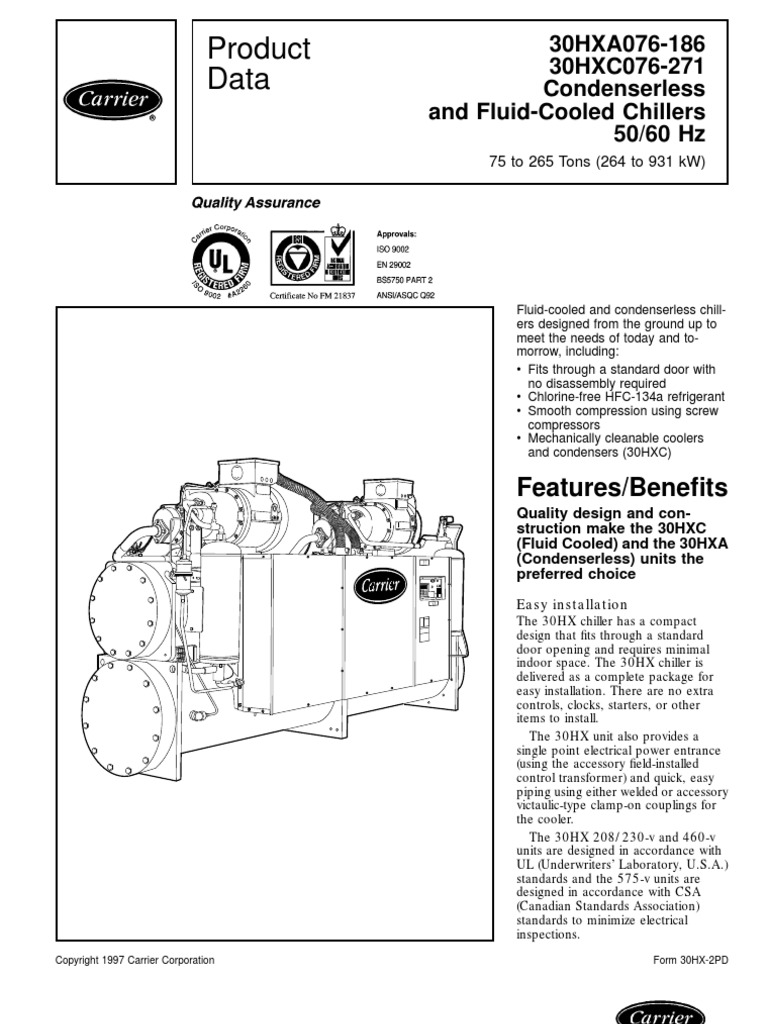 30HX PD | PDF | Pressure | Heat Exchanger