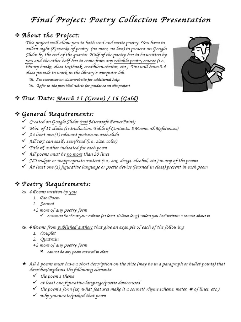 Poetry Collection PPT Overview | PDF