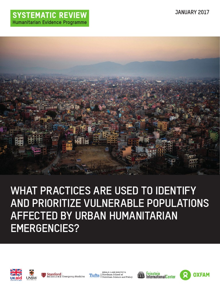 What Practices Are Used To Identify and Prioritize Vulnerable ...