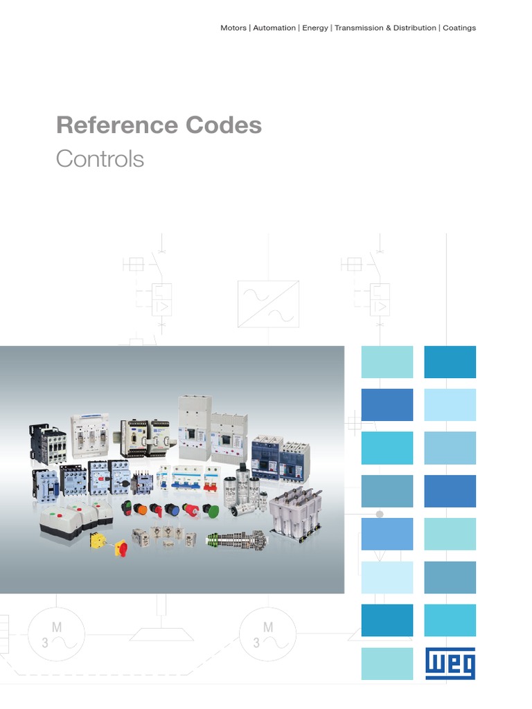 WEG Weg Automation Reference Codes Controls 50058173 Quick Guide ...