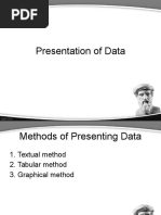 Organizing Data in Tabular Form | PDF
