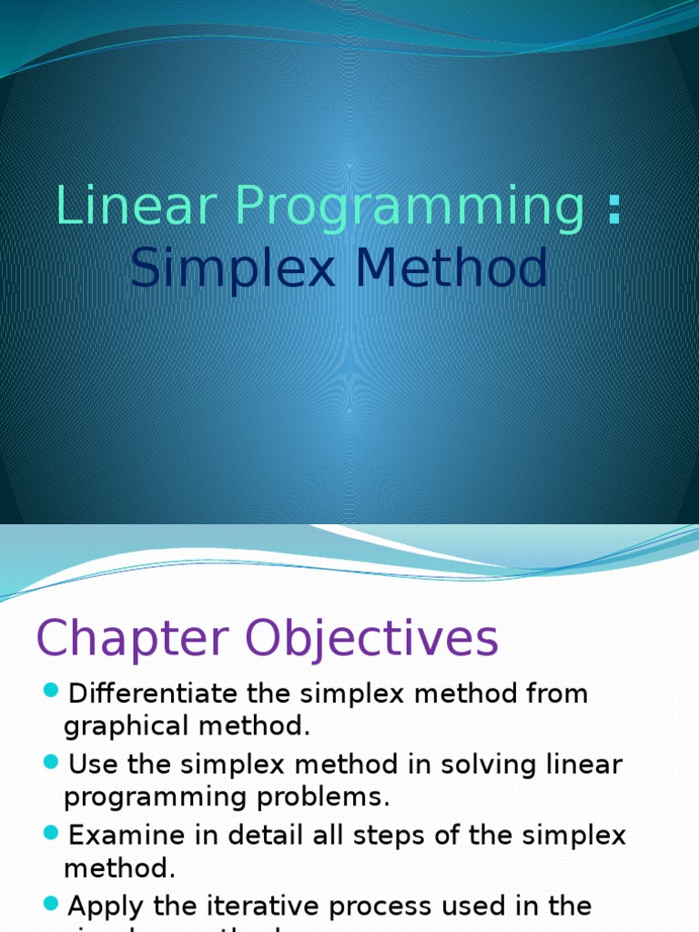 Linear Programming | PDF | Linear Programming | Computational Science