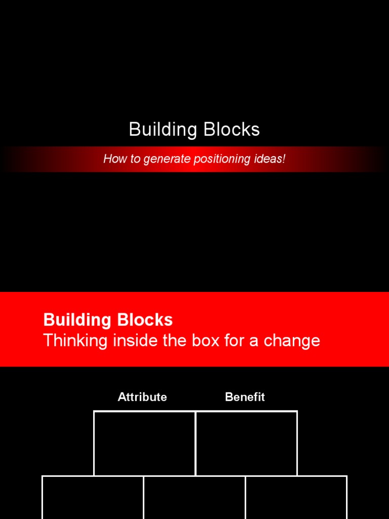Building Blocks | PDF | Brand | Attitude (Psychology)