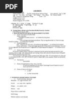 Gordon sAMPLE | PDF | Patient | Pregnancy