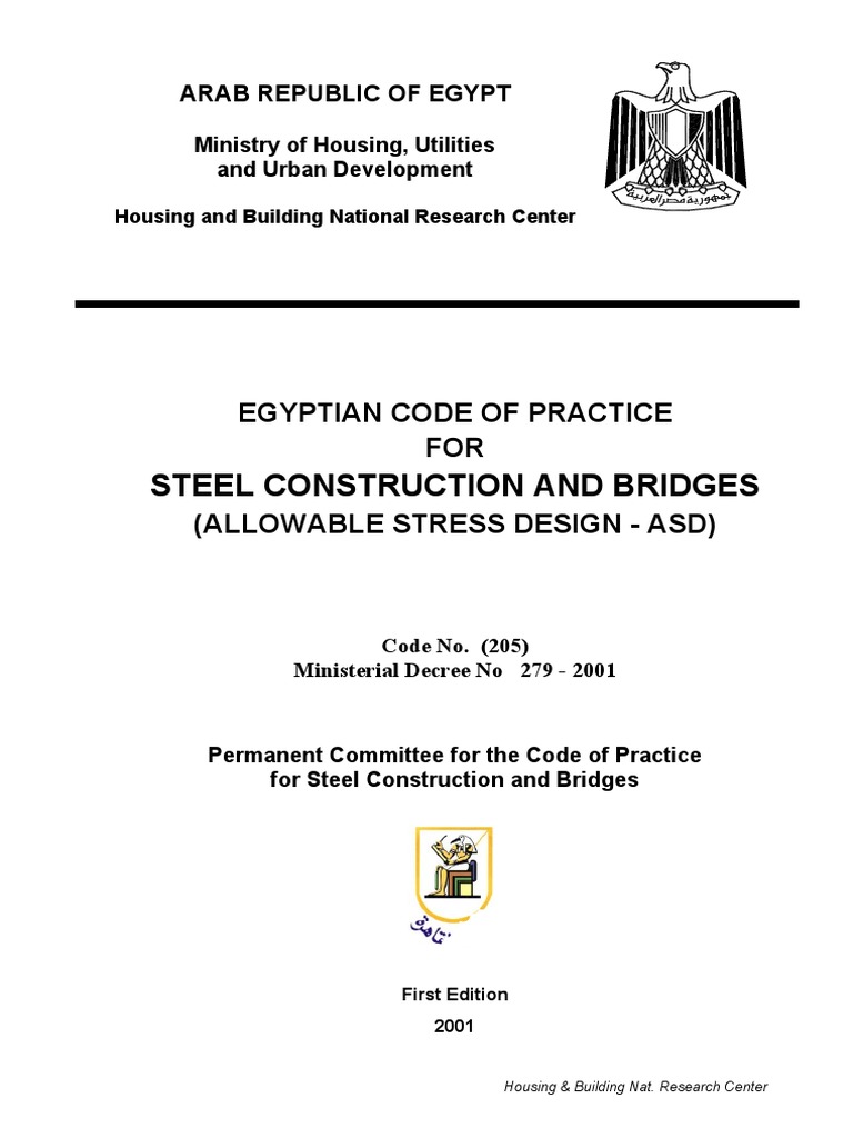 Steel Construction and Bridges Allowable Stress Design | PDF | Bending ...