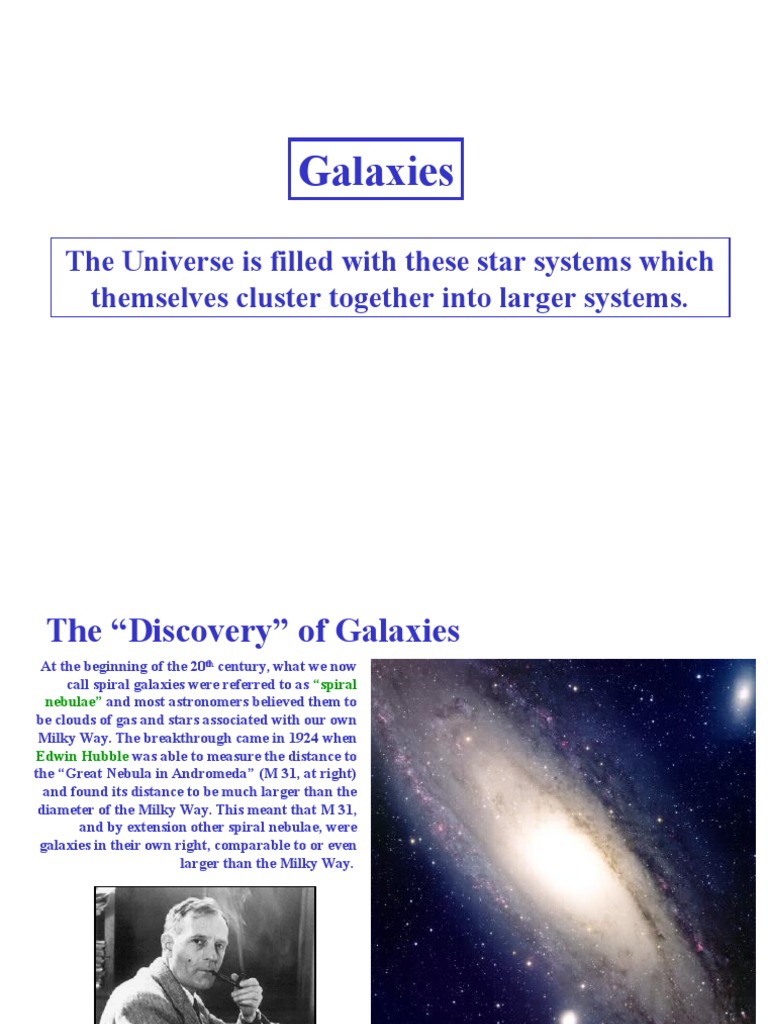 Galaxies: The Universe Is Filled With These Star Systems Which ...