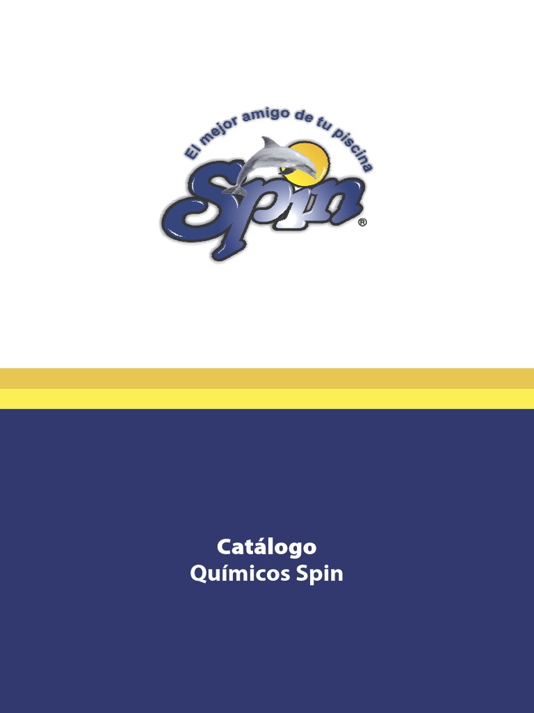 Catálogo de Productos Químicos Spin | PDF | Piscina | Ph