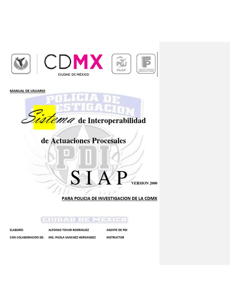 MANUAL SIAP PDF 1 PDF | PDF | Clima