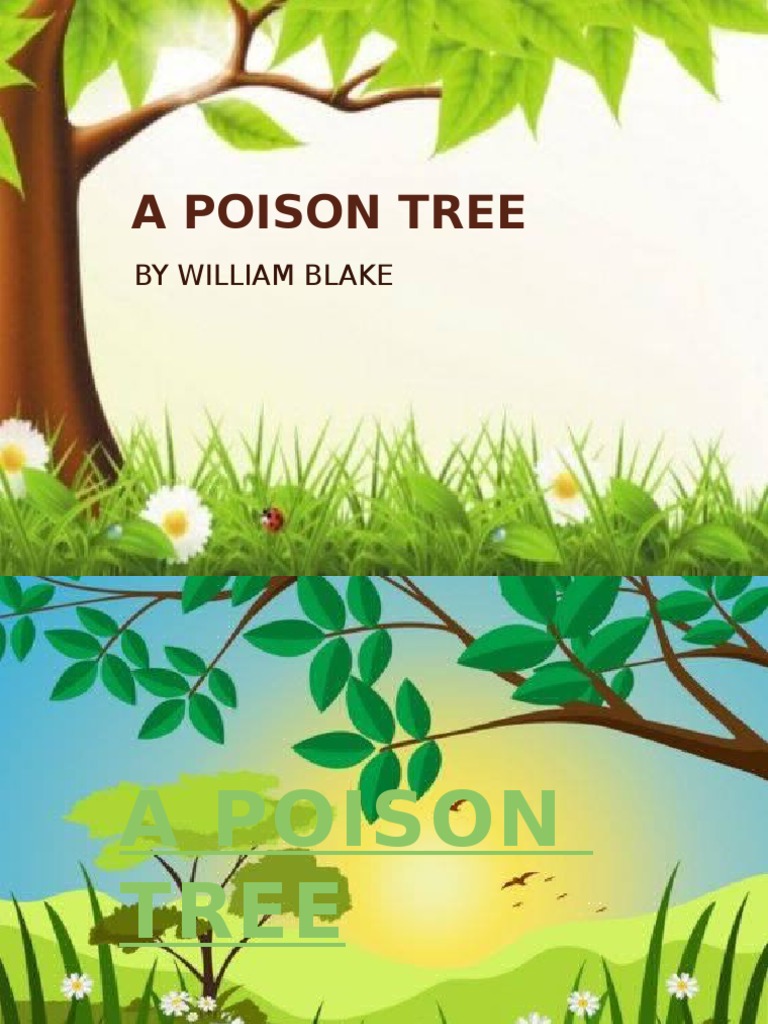 A Poison Tree | PDF | Anger | Poetry