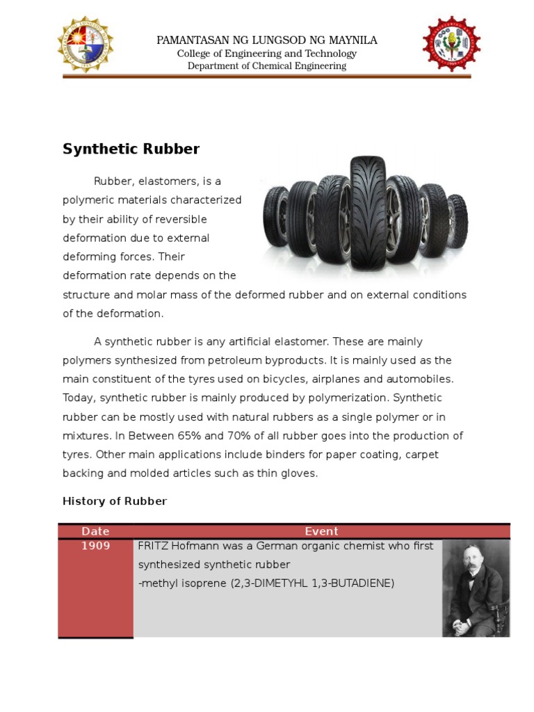 Rubber Industry | PDF | Plastic | Polymers