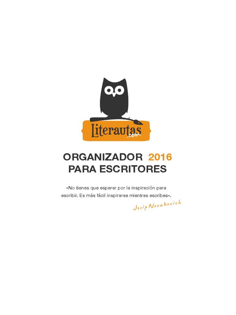 Organizador para Escritores | PDF