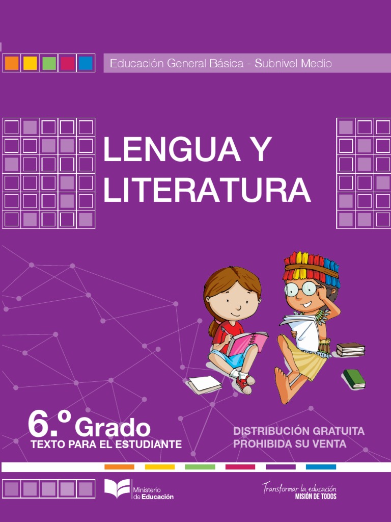 Lengua y literatura de sexto 2016.pdf | Comunicación | Aprendizaje