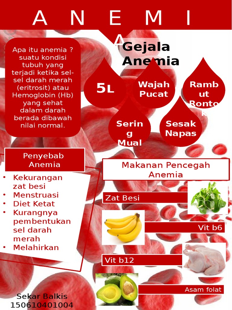 Poster Anemia | PDF