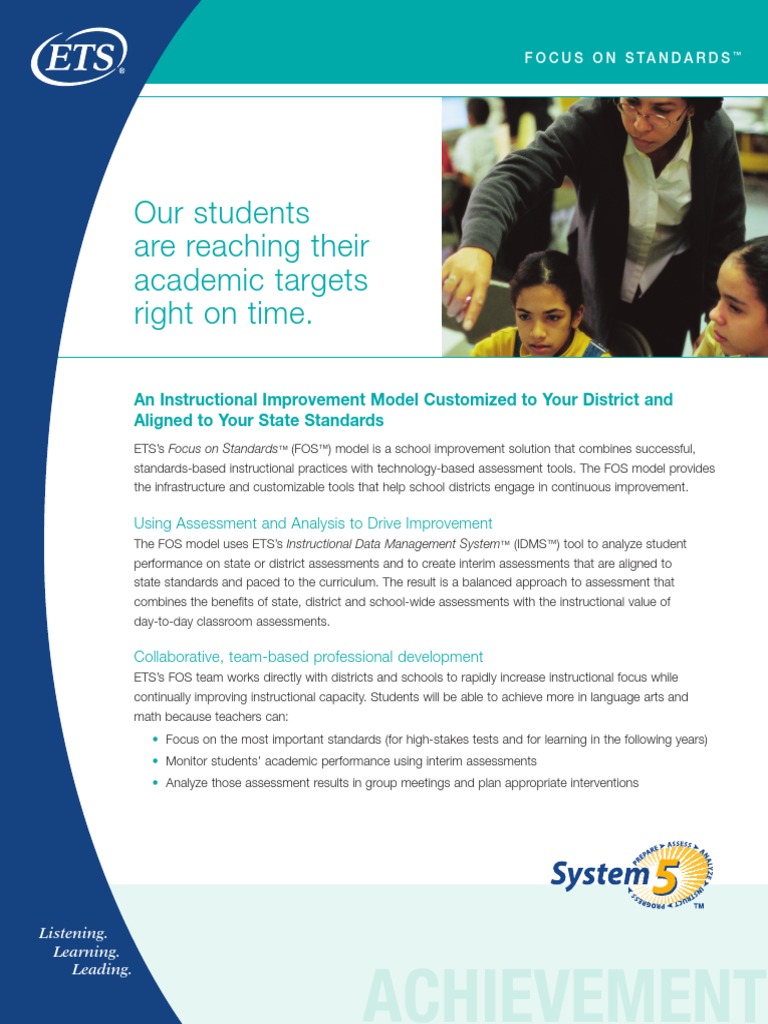 Achievement: Our Students Are Reaching Their Academic Targets Right On ...