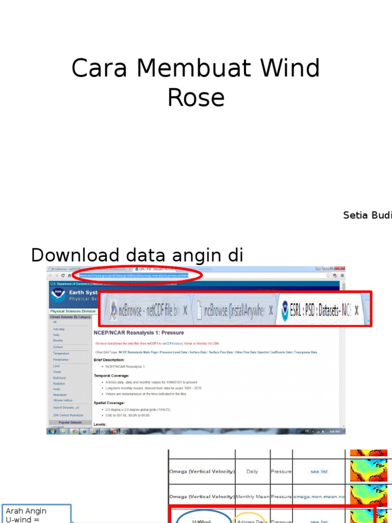 Panduan Membuat Wind Rose dari Data Angin | PDF