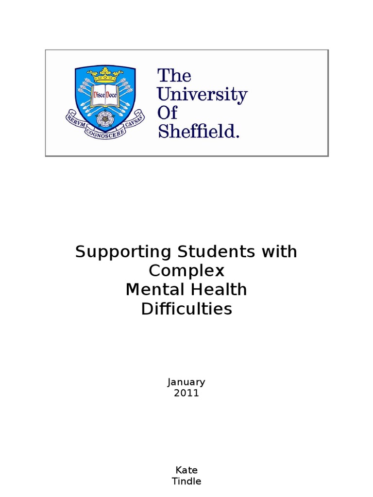 Complex Report Final Version For Web | PDF | Personality Disorder ...