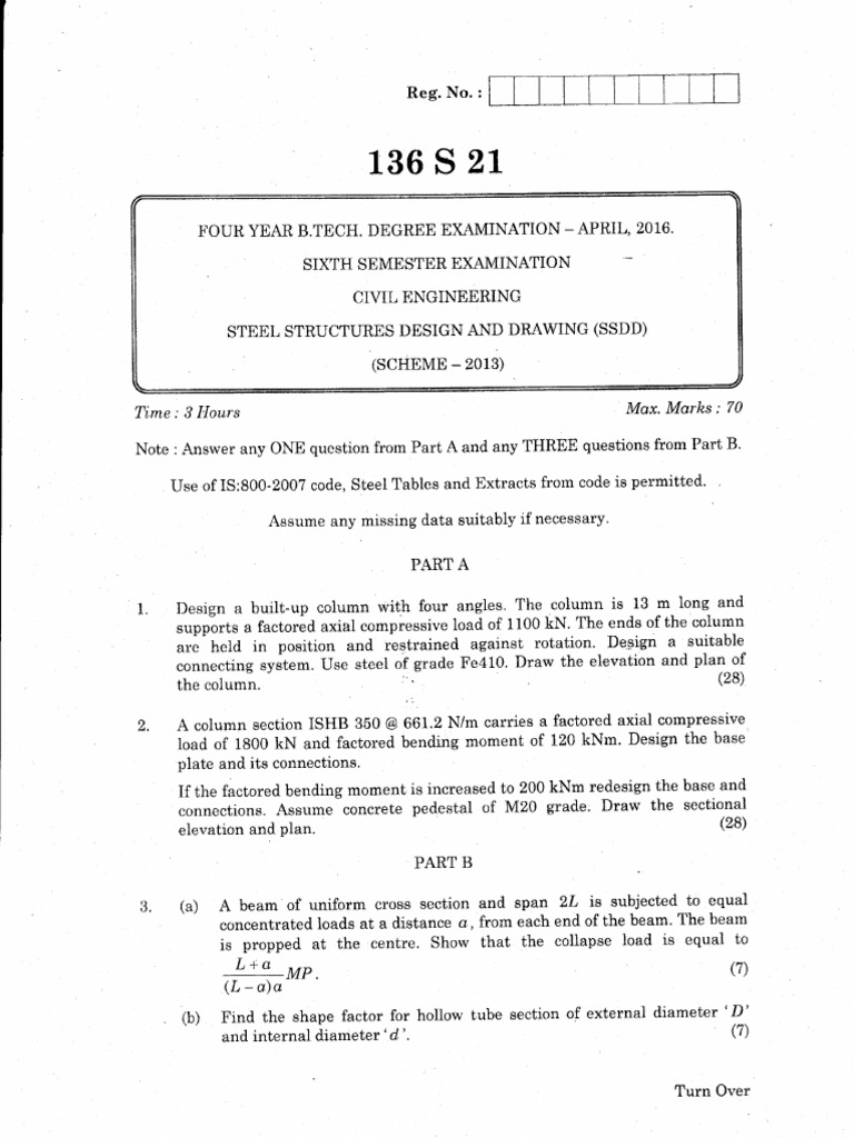 SSDD | PDF | Beam (Structure) | Column