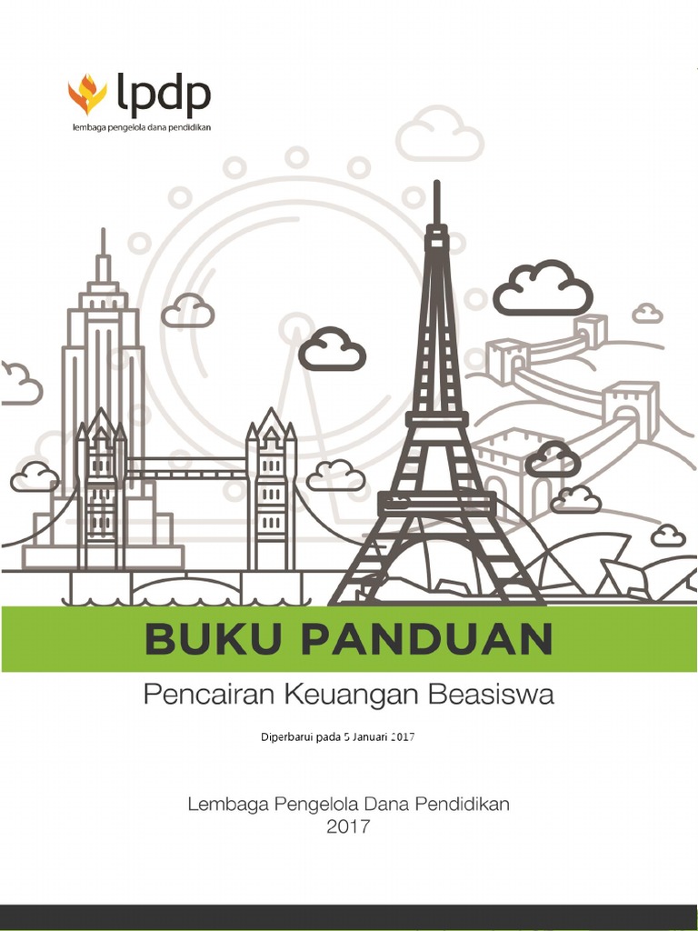 Buku Panduan Penerima Beasiswa LPDP | PDF | Pengelolaan Keuangan & Uang