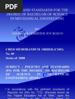 ISU Mechanical Engineering Flowchart | PDF | Engineer | Engineering