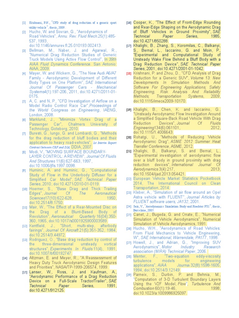 CFD Paper Reference | PDF | Aerodynamics | Fluid Dynamics