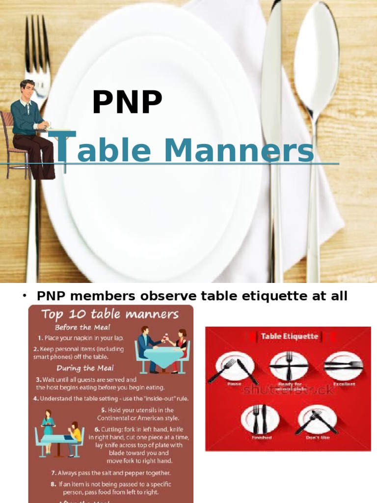 Table Manners | PDF