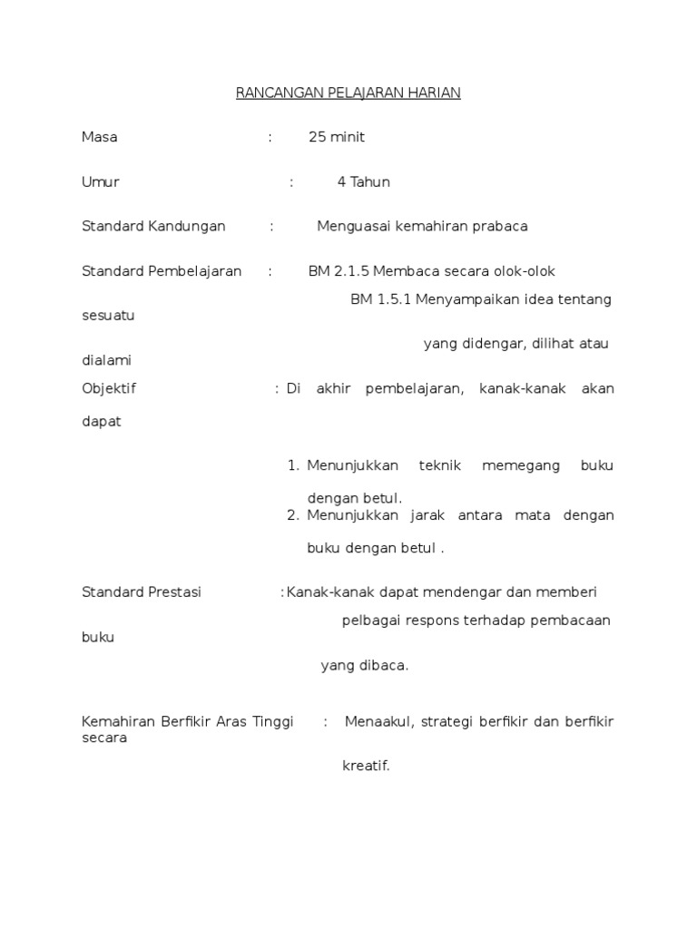 BM 2.1.5 Membaca Secara Olok-Olok | PDF