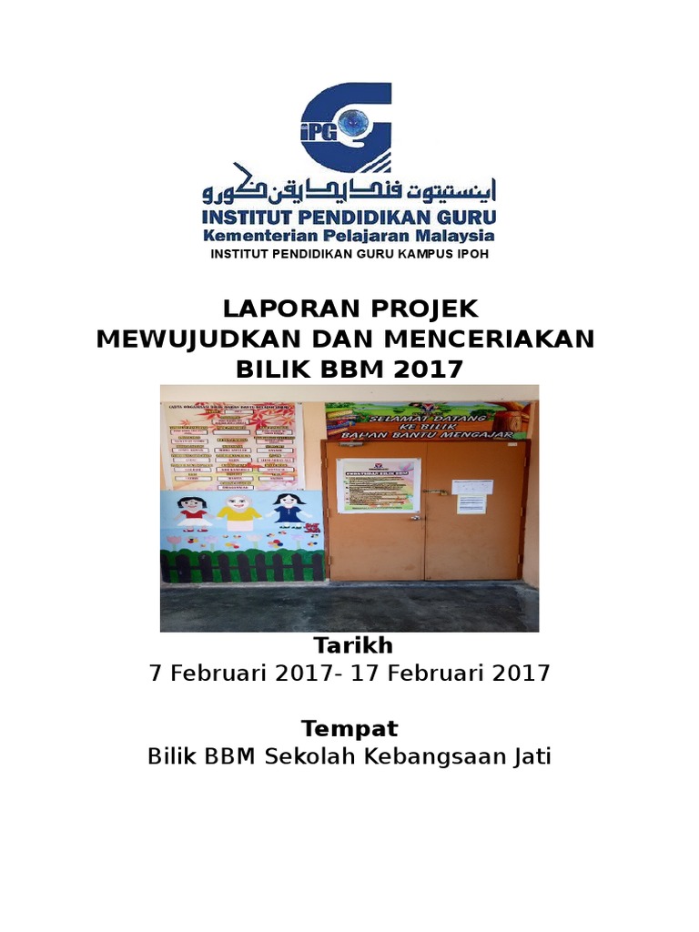 Cover Laporan BBM | PDF