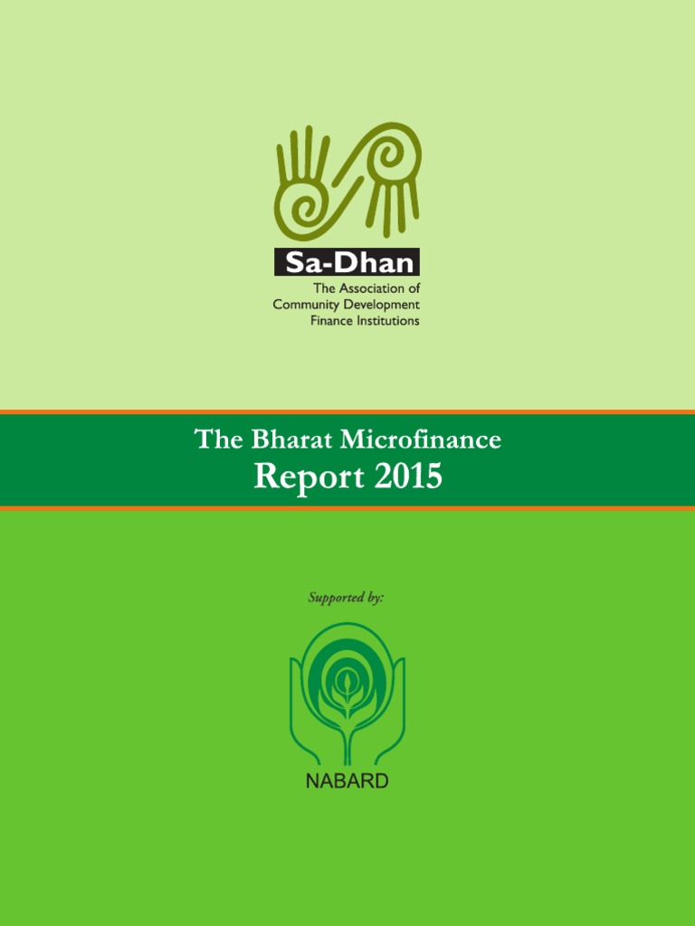 Bharat Microfinance Report 20151 | PDF | Microfinance | Loans
