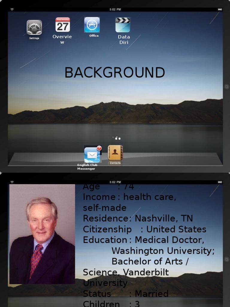 Background: Overvie W Data Diri | PDF