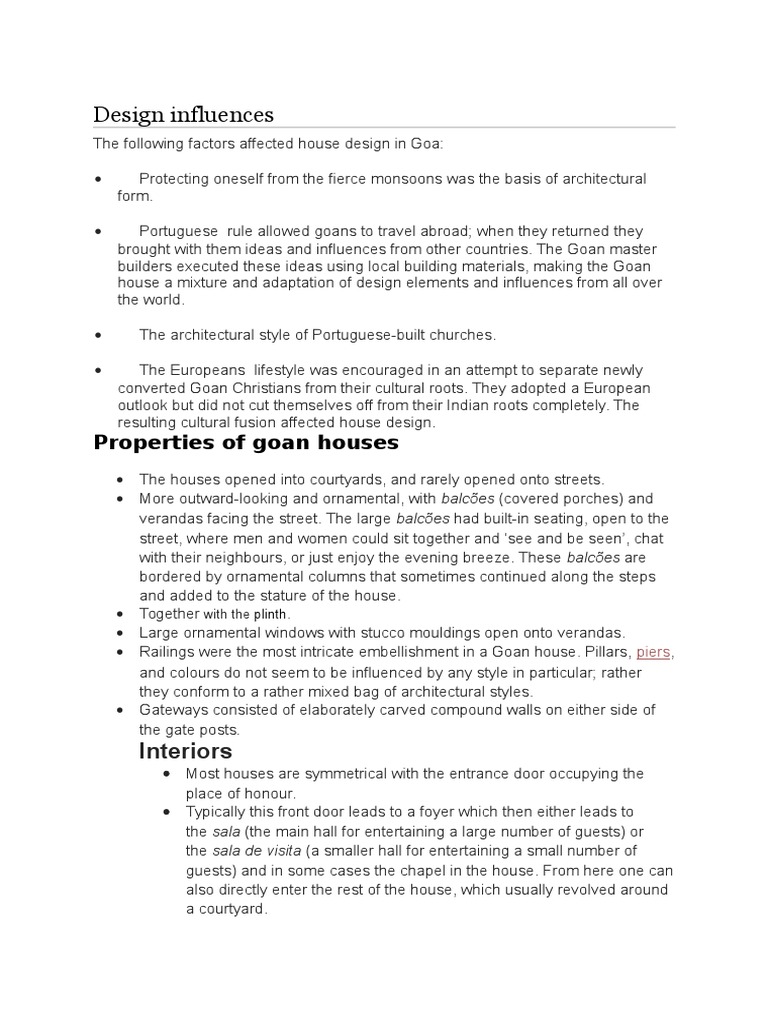 Design Influences: Interiors | PDF