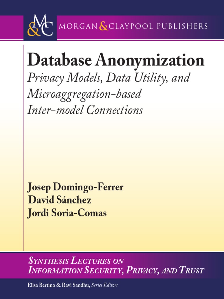 Database Anonymization | PDF | Privacy | Computing