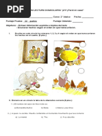 Prueba El Dador de Recuerdos | PDF | Lectura (proceso)