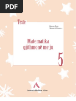 MATEMATIKA 3 Modele Testesh Sipas 3 Mujorëve | PDF